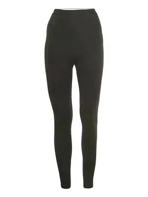 Balenciaga Zip-pocket Leggings - Black