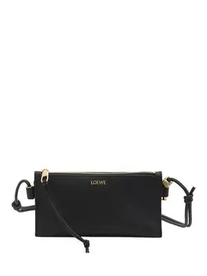 Loewe Leather Crossbody Bag - Black