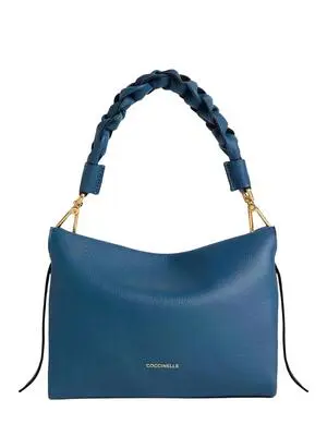 COCCINELLE Boheme Braided-strap Shoulder Bag - Blue