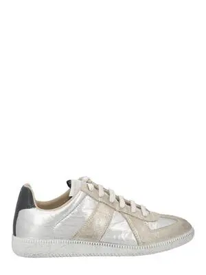 MAISON MARGIELA Iridescent Replica Sneakers - Silver