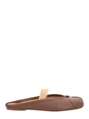 MAISON MARGIELA Mule Tabi Shoes - Brown