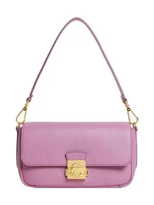COCCINELLE Medium Shoulder Bag With Lock - Pink
