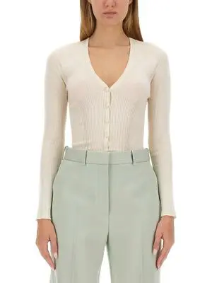 LANVIN Wool Cardigan - White