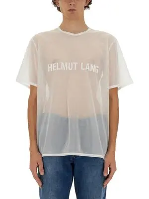 Helmut Lang T Shirt With Logo - White