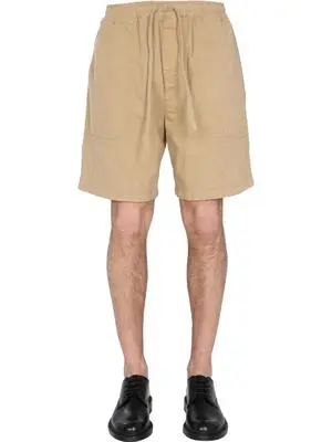 You Must Create Paisley Jacquard Shorts - Beige