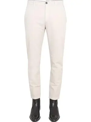 DEPARTMENT 5 Pants With Logo Patch Beige