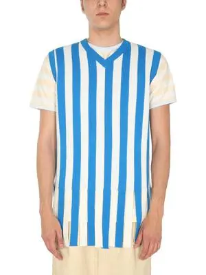 SUNNEI X ELEONORA BONUCCI Sleeveless Striped Sweater - Multicolour