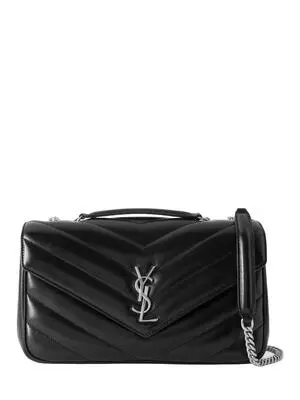 Saint Laurent Loulou Medium Shoulder Bag - Black
