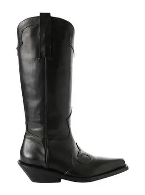 ANN DEMEULEMEESTER Santiags Boots - Black