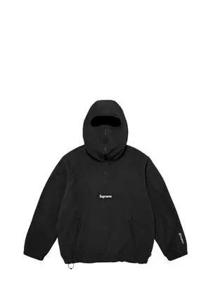 Supreme Polartec Face Mask Half Zip Hooded Sweatshirt - Black