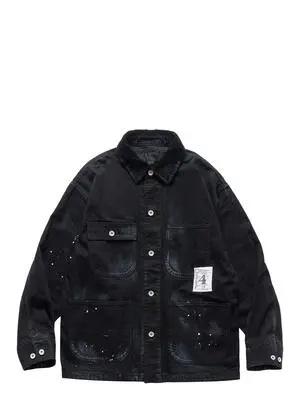 NEIGHBORHOOD Washed Coverall Jacket - Black