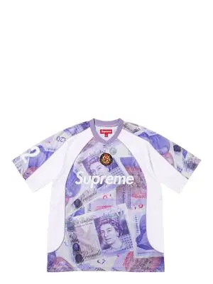 Supreme Pounds Soccer Jersey - White