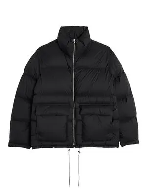 Auralee Super Light Nylon Ripstop Down Blouson Jacket - Black
