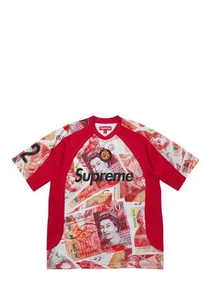 Supreme Pounds Soccer Jersey - Red