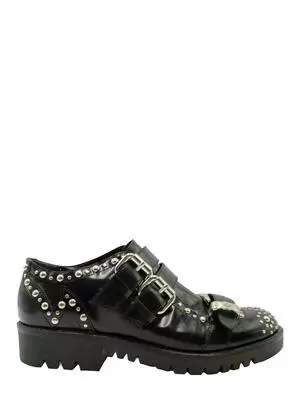 Alexander McQueen Ellis Brogues - Black