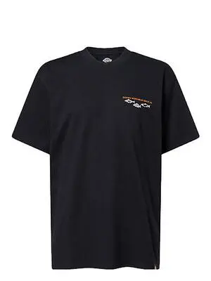 Dickies Laryville Graphic-print Cotton T-shirt - Black
