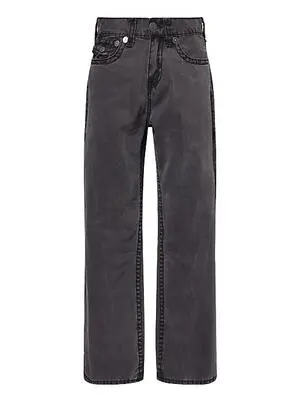 True Religion Vinny Super T-flap Embroidered Denim Jeans - Phantom