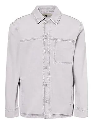 Paige Isaiah Faded-wash Denim Overshirt - Fuentes