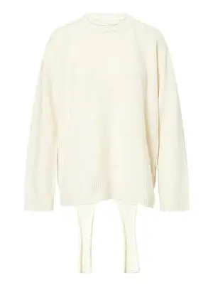 Issey Miyake Knit Wool Jumper - Off White