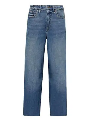 Good American Crop-leg Stretch-denim Blend Jeans - Indigo1139
