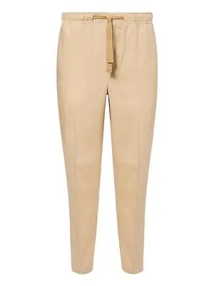 Orlebar Brown Relaxed-fit Linen Trousers - Biscuit