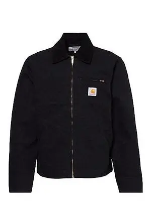 Carhartt Work In Progress Detroit Cotton Jacket With Logo Black / Black