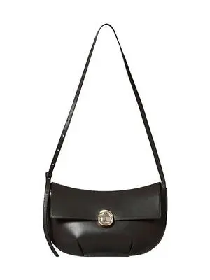 Claudie Pierlot Hardware-embellished Leather Cross-body Bag - Black