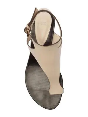 ALEXANDRE BIRMAN Eliah Block 45mm Leather Sandals - Shell