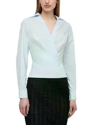 MARCIANO Wrap-bow Top - Blue