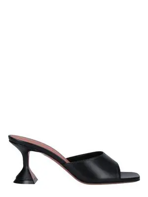 Amina Muaddi Lupita Mules - Black