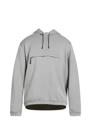 Emporio Armani Solid Sweatshirt With Appliqués - Grey