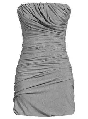 Attico Mini Bodycon Dress - Grey