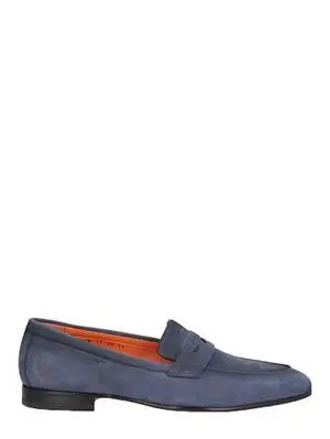 Santoni Penny Loafers - Blue