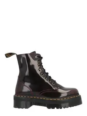Dr. Martens Ankle Boots In Leather - Purple