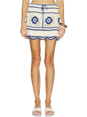 Agua Bendita Marsha Knit Skirt - Multi