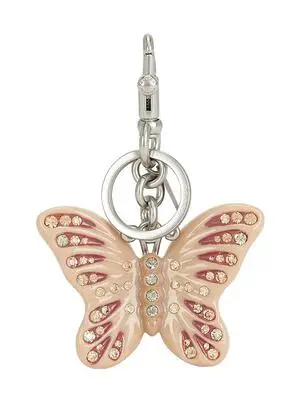 COACH Butterfly Bag Charm - Cream