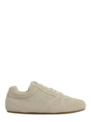Isabel Marant Étoile Senny Low-top Suede Sneakers - Chalk