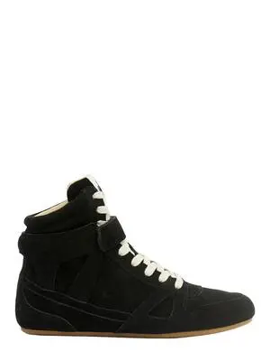 Isabel Marant Senny High-top Sneakers - Black