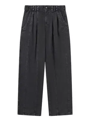Isabel Marant Ireme Wide Leg Pants - Black