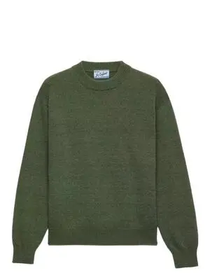 Prada Re-cashmere Crew-neck Sweater - Green