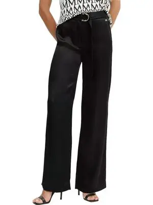 MARCIANO Belted Trousers - Black