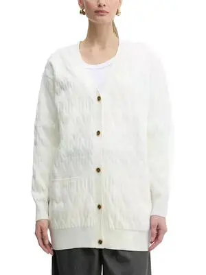 MARCIANO Buttoned Cardigan - White