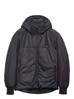 Prada Zip-up Hooded Jacket - Grey