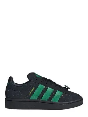 Adidas Campus 00s Minecraft End Portal Sneakers - Core Black/green
