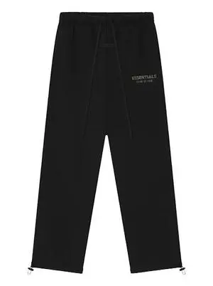 Fear Of God Essentials Relaxed Fleece Sweatpant Jet Black