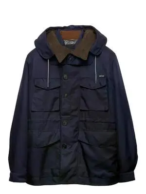 Prada Hooded Jacket - Blue