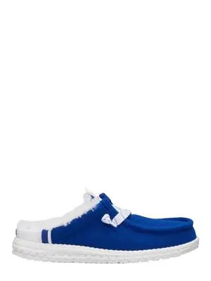 HEY DUDE Wally Slip Loafer Nhl Tampa Bay Lightningin - Varsity Blue/white