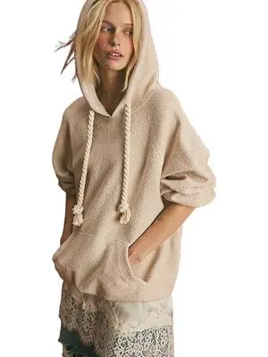 Free People Looped In Hoodie - Tea
