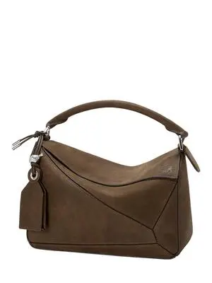 Loewe Small Puzzle Top-handle Bag - Grey