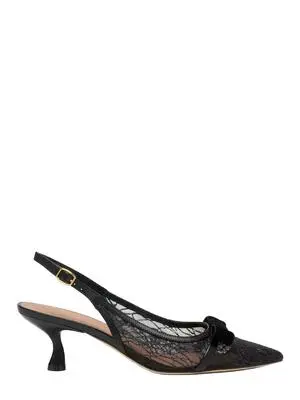 MALONE SOULIERS 45mm Jama Slingback Pumps - Black